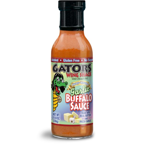 Gators Wing Shack - Garlic Buffalo Sauce, (Qty 4) 11.9 oz Bottles ...