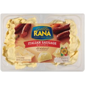 Rana - Italian Sausage Ravioli, 36 oz - Serves about 10 - Gourmet Kitchn