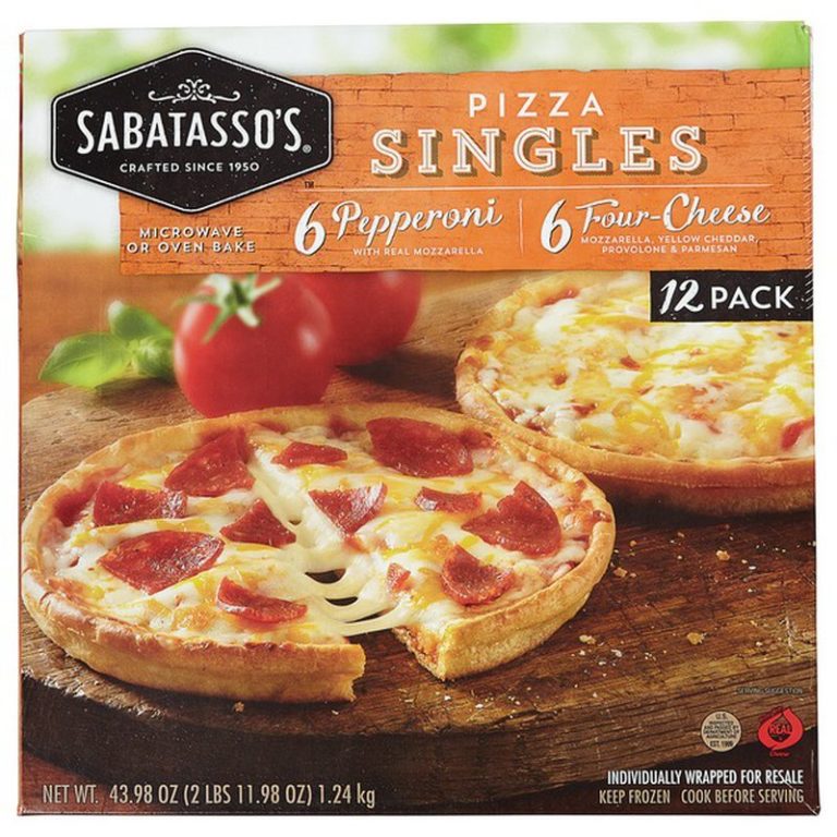 Sabatasso’s - Pepperoni & Four Cheese Thin Crust Pizza Singles - (2 ...