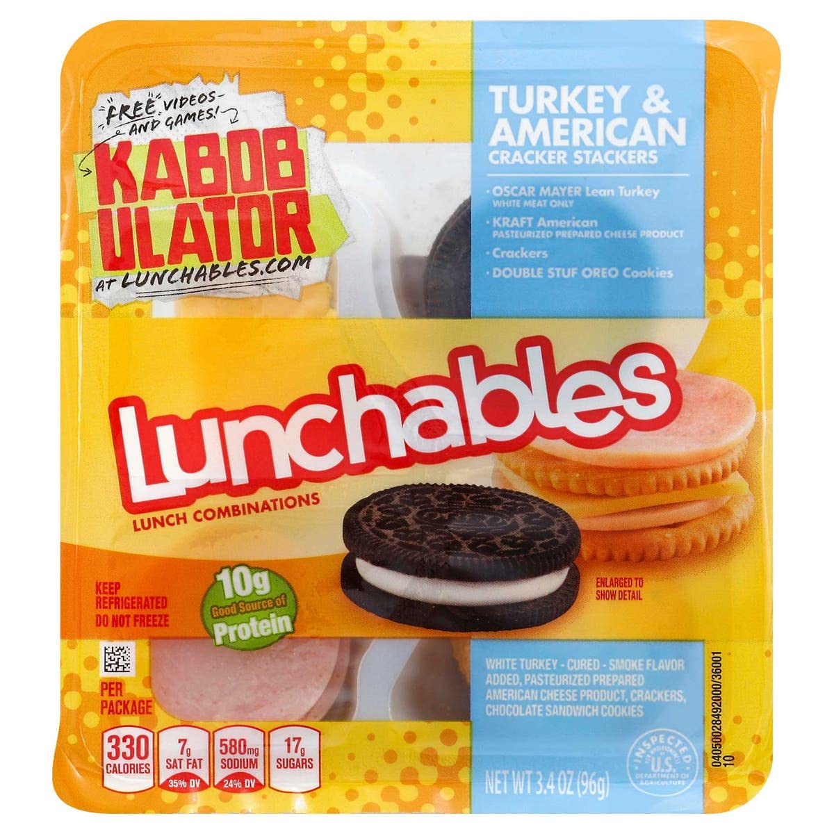 Turkey And American Cheese Lunchable Nutrition Facts at Noah Marryat blog